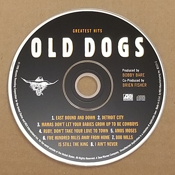 Atlantic Recording Corporation | Media | Old Dogs Greatest Hits Cd 998 ...